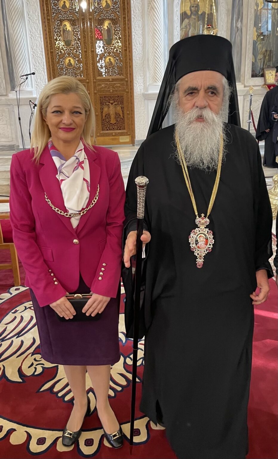 Μήνυμα και προσφώνηση Δρος. Αυγερινοπούλου για την Ενθρόνιση του νέου ...