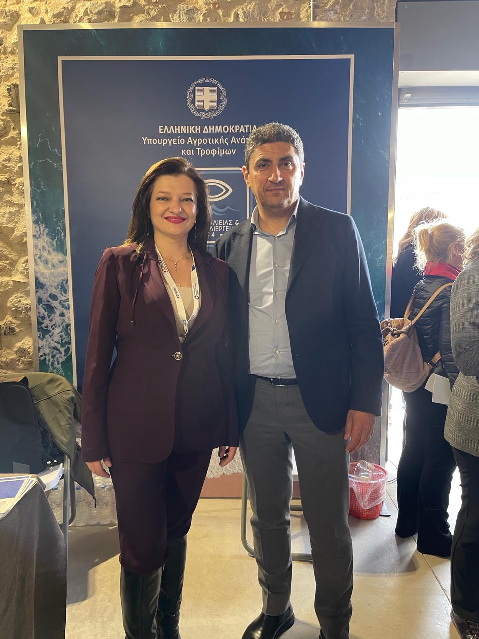 Η Δ. Αυγερινοπούλου στο Συνέδριο Αλιείας, Υδατοκαλλιεργειών και ...