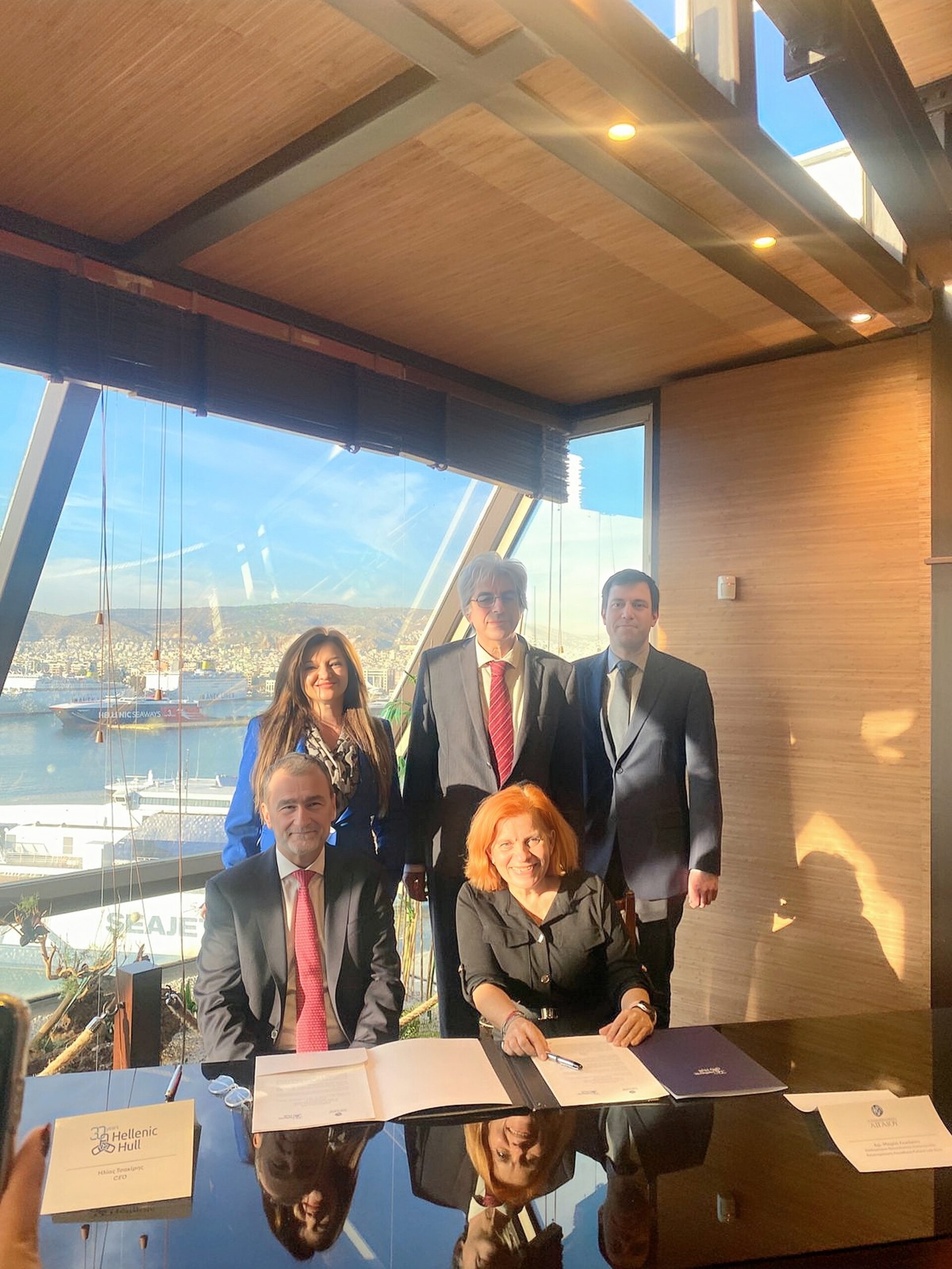 ΧΑΙΡΕΤΙΣΜΟΣ ΕΚΔΗΛΩΣΗ ΥΠΟΓΡΑΦΗΣ ΜΝΗΜΟΝΙΟΥ ΣΥΝΕΡΓΑΣΙΑΣ ΜΕΤΑΞΥ ...